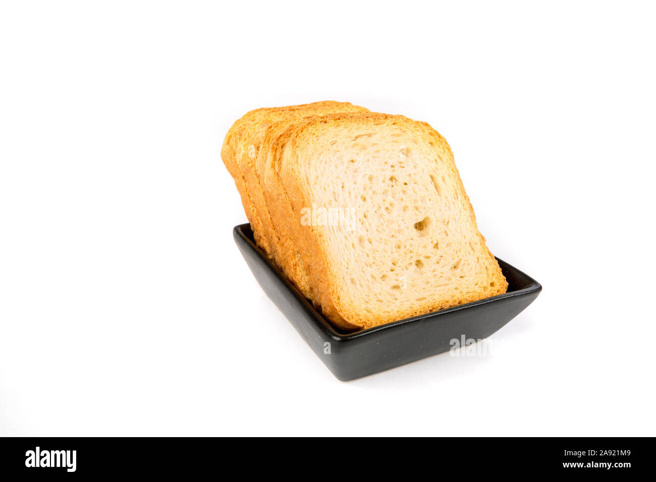 Dehydrated small toast crostini crackers for breakfast or desserts ...