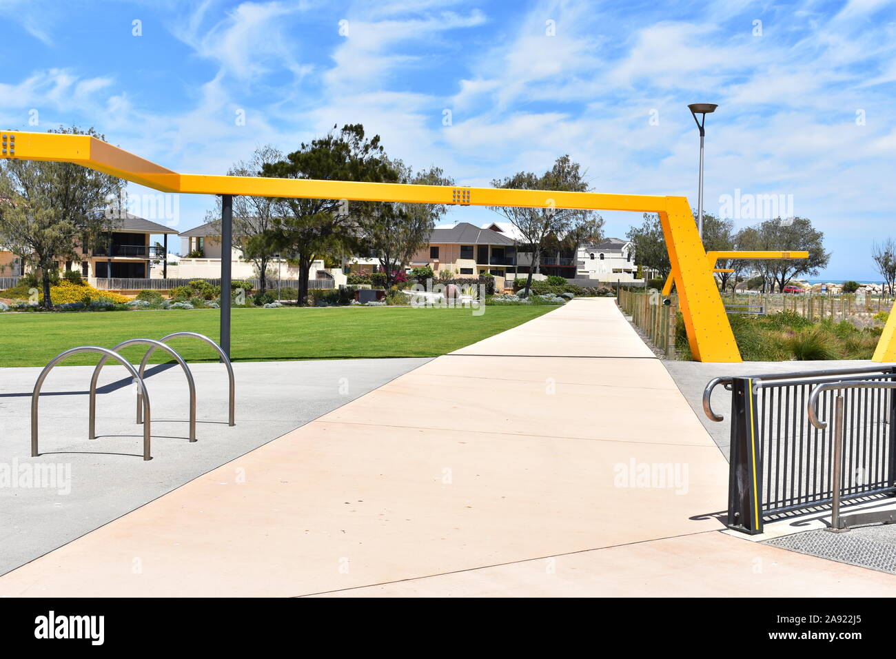 Midalia's beach park Geraldton Stock Photo - Alamy