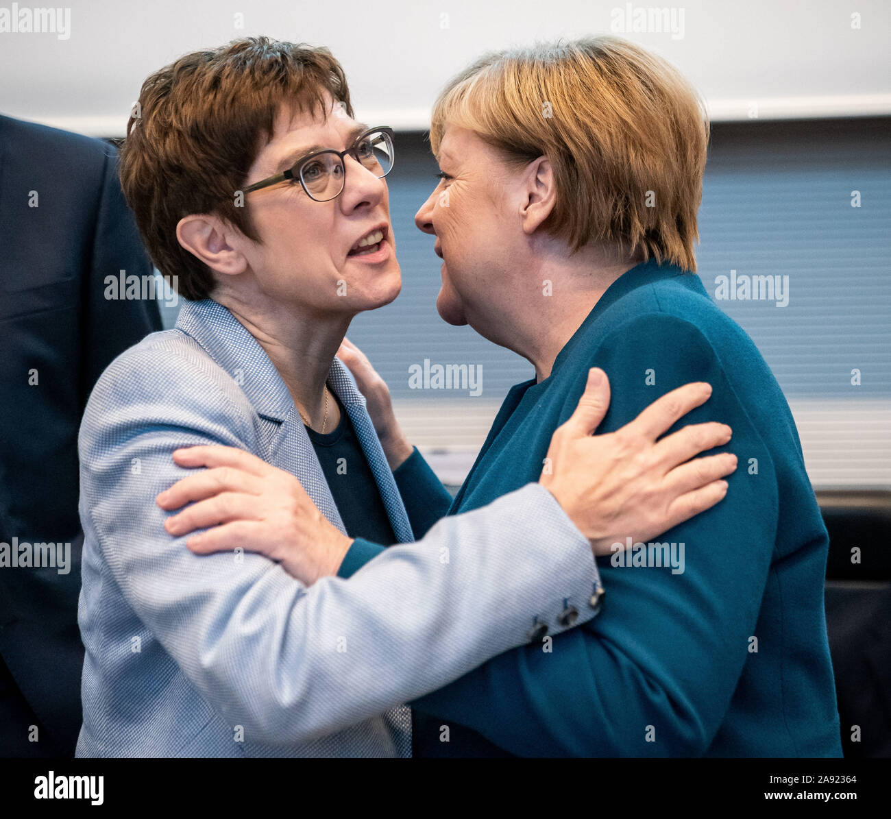 Berlin, Germany. 12th Nov, 2019. Chancellor Angela Merkel (CDU ...