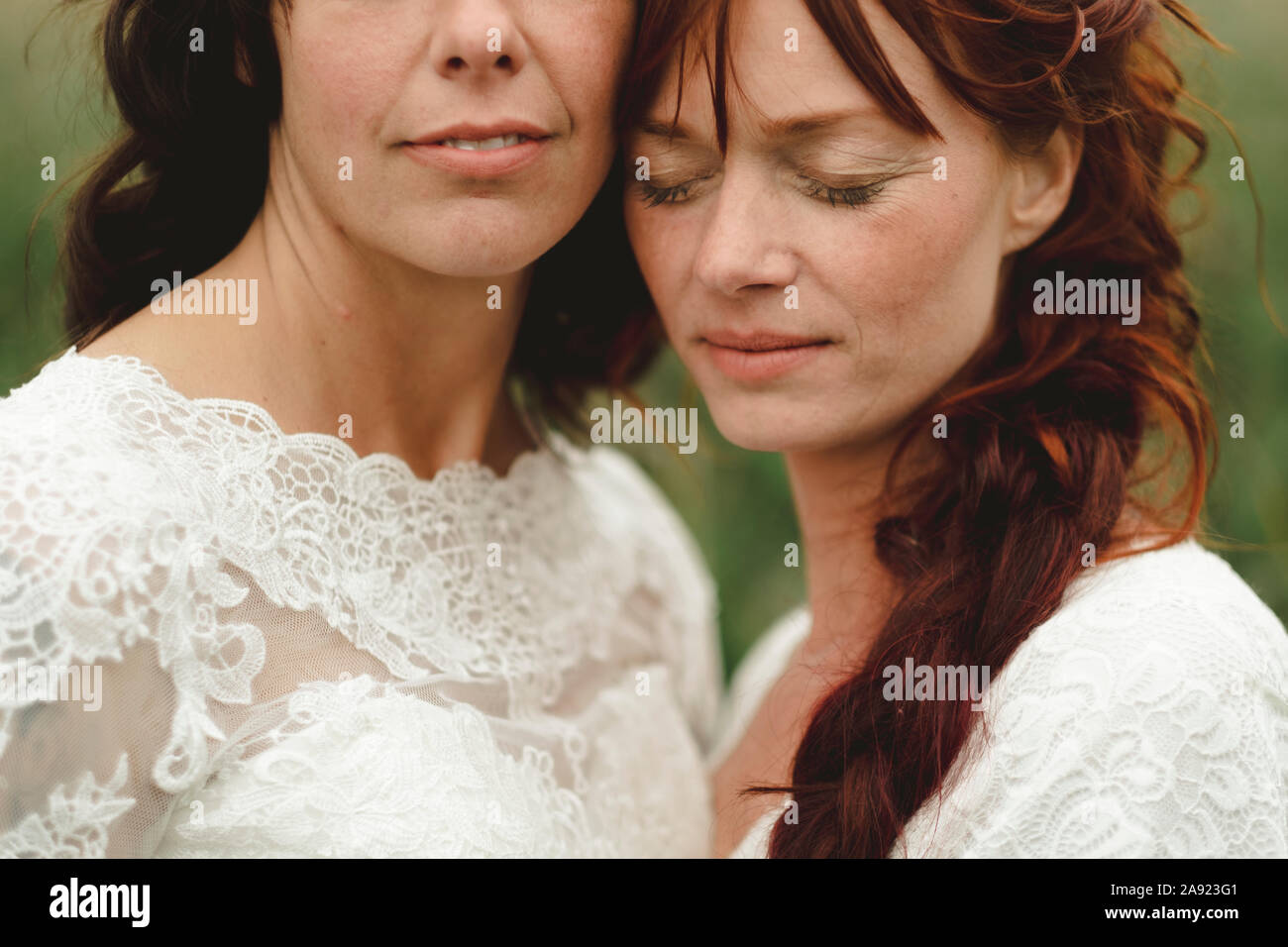 Two brides together hi-res stock photography and images - Alamy