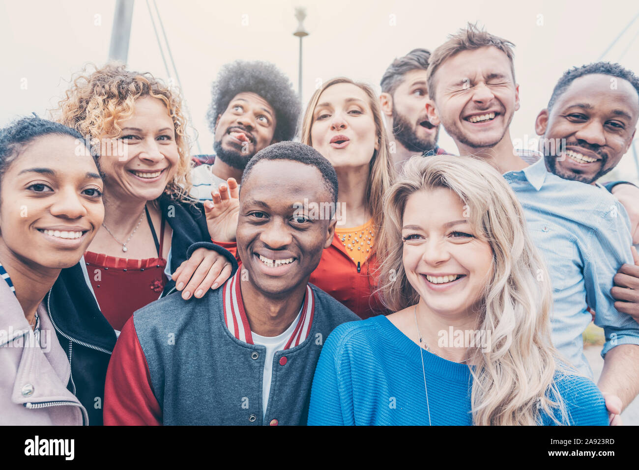 Group of diversity people Stock Photo - Alamy