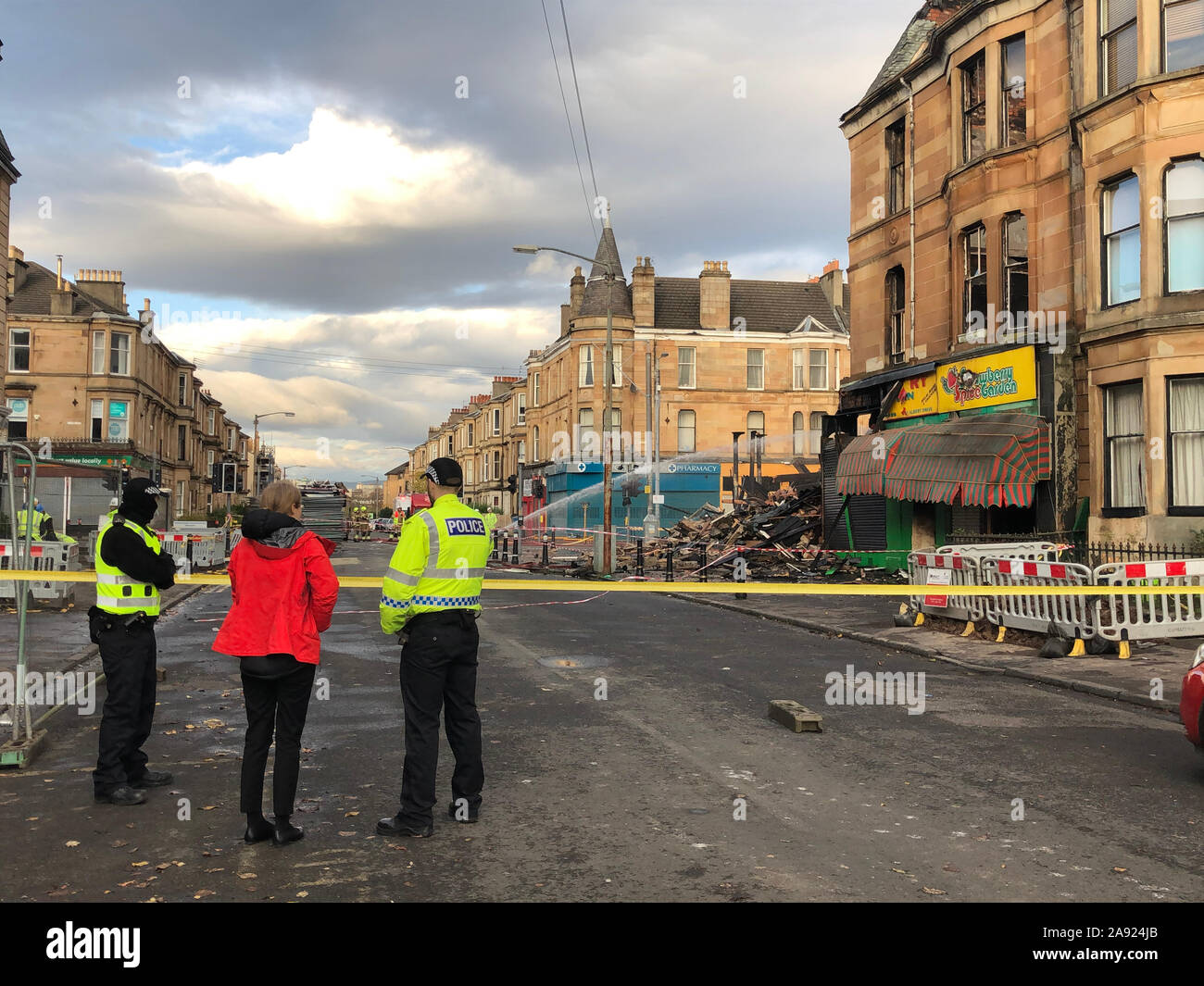 Reppic scotland fire hi-res stock photography and images - Alamy