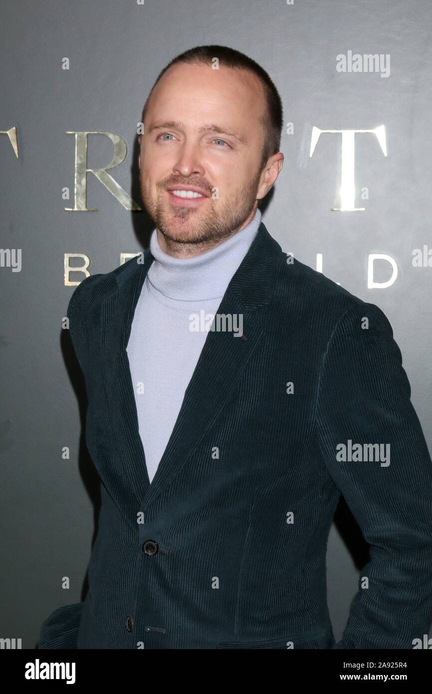 Beverly Hills, CA. 11th Nov, 2019. Aaron Paul at arrivals for TRUTH BE ...