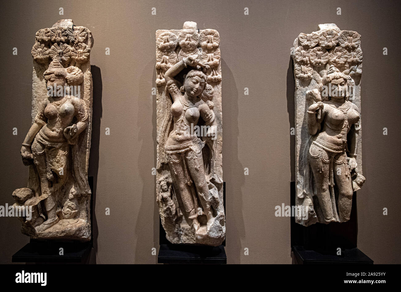 Shalabhanjika young woman or yakshini hi-res stock photography and ...