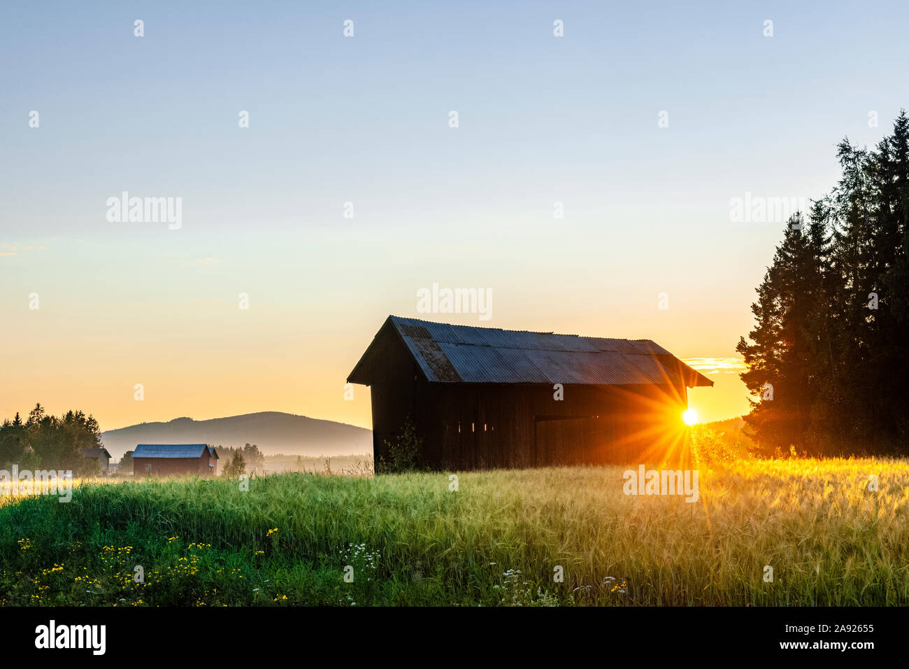 Sweden agriculture landscape hi-res stock photography and images - Alamy