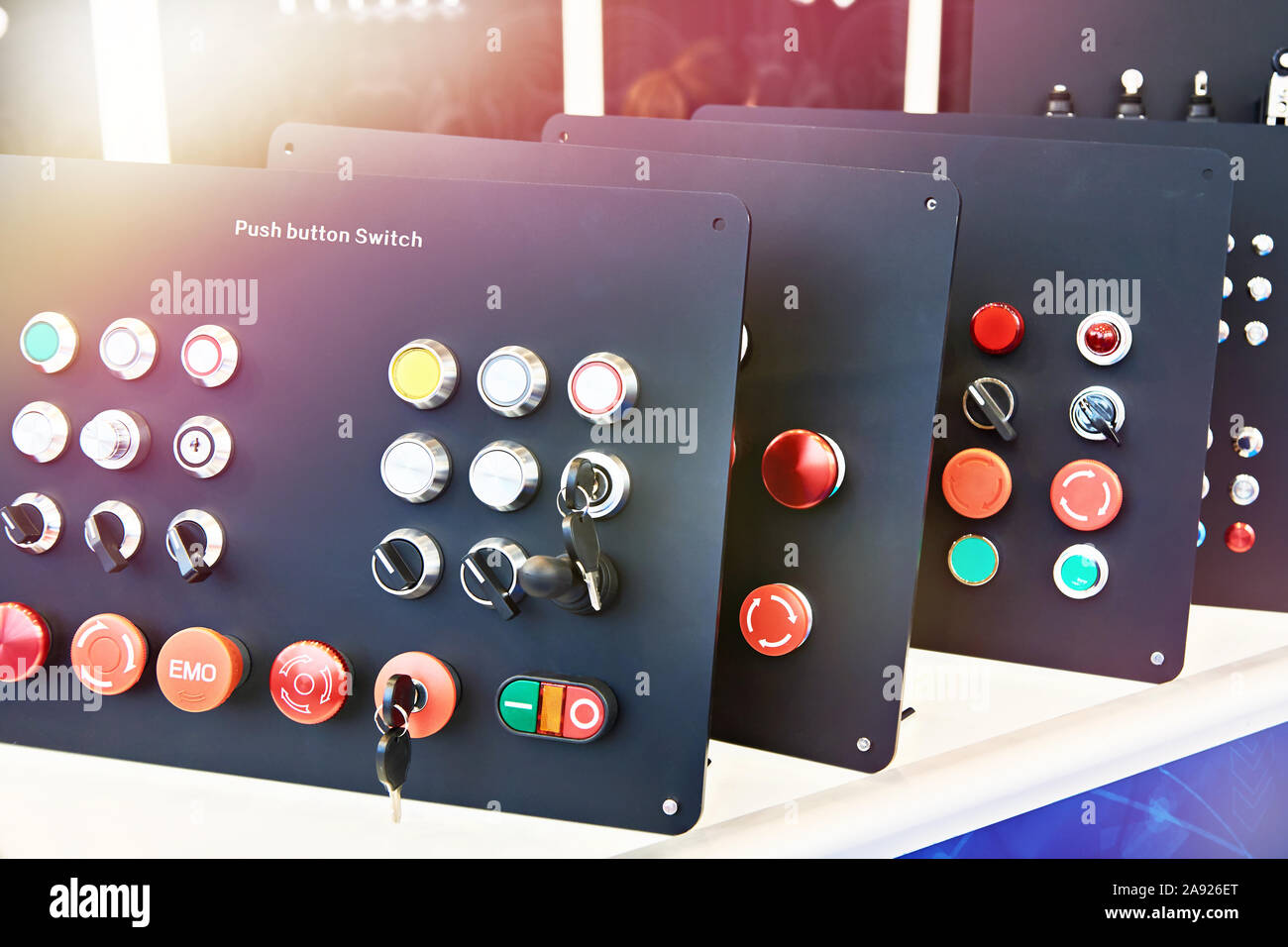 Push button switch hi-res stock photography and images - Alamy