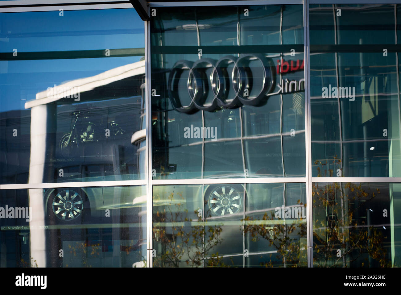 Audi museum mobile ingolstadt bavaria hi-res stock photography and ...