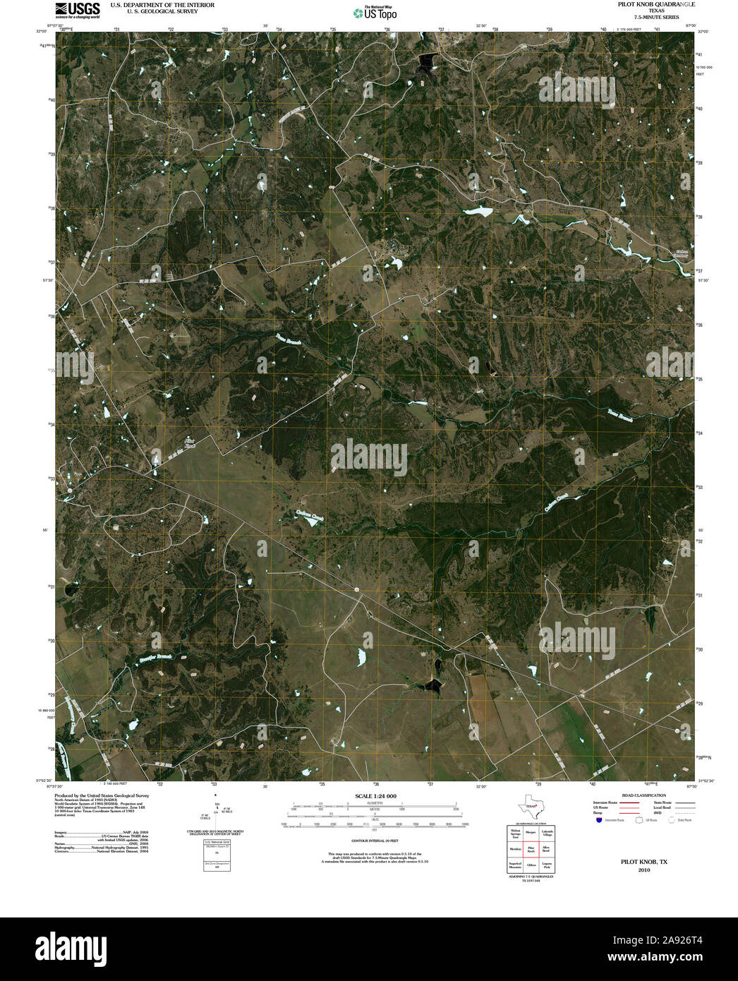 Map of pilot knob hi-res stock photography and images - Alamy