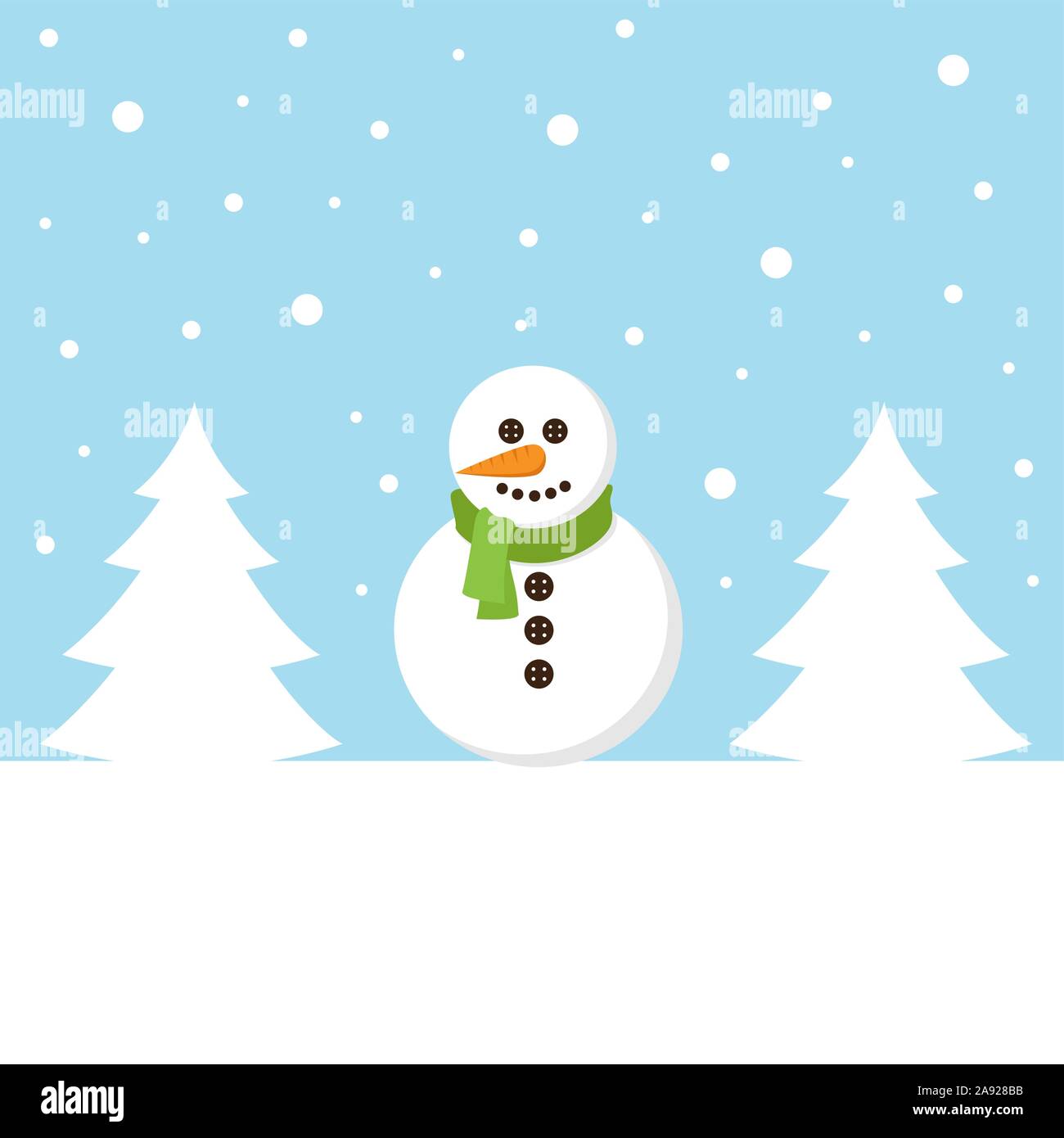 Snowman snow hat animal Stock Vector Images - Alamy