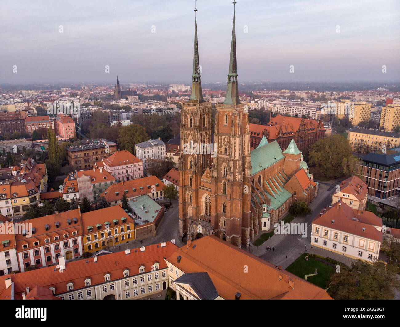 Market square and st bartholomew cathedral hi-res stock photography and ...