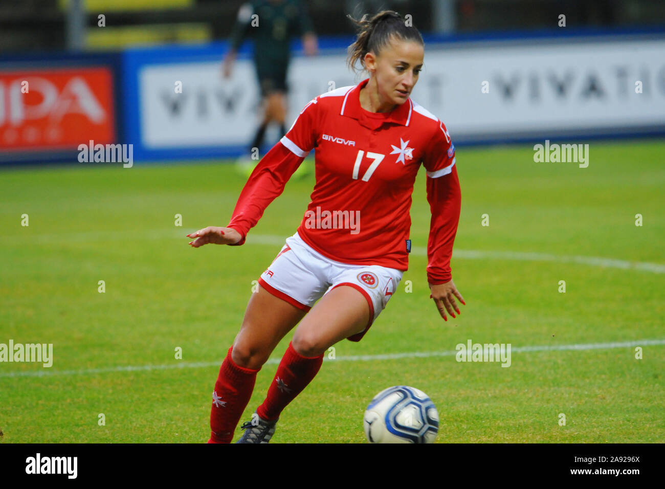 Castel di Sangro, Italy, 12 Nov 2019, brenda borg ,malta, during ...