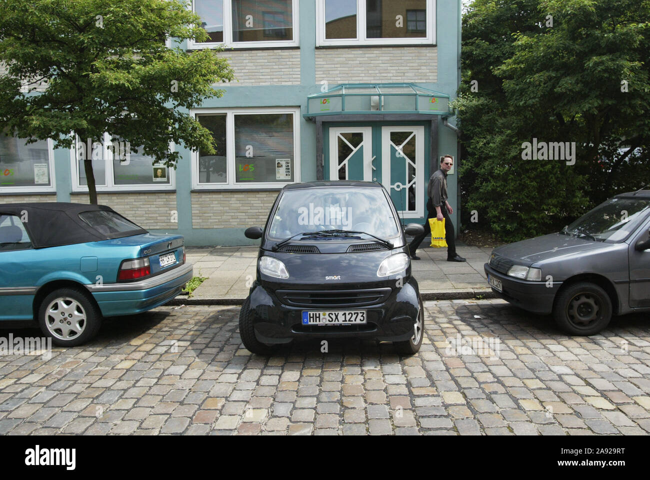 Car of the brand Smart which parked smart in Berlin.Photo Jeppe ...
