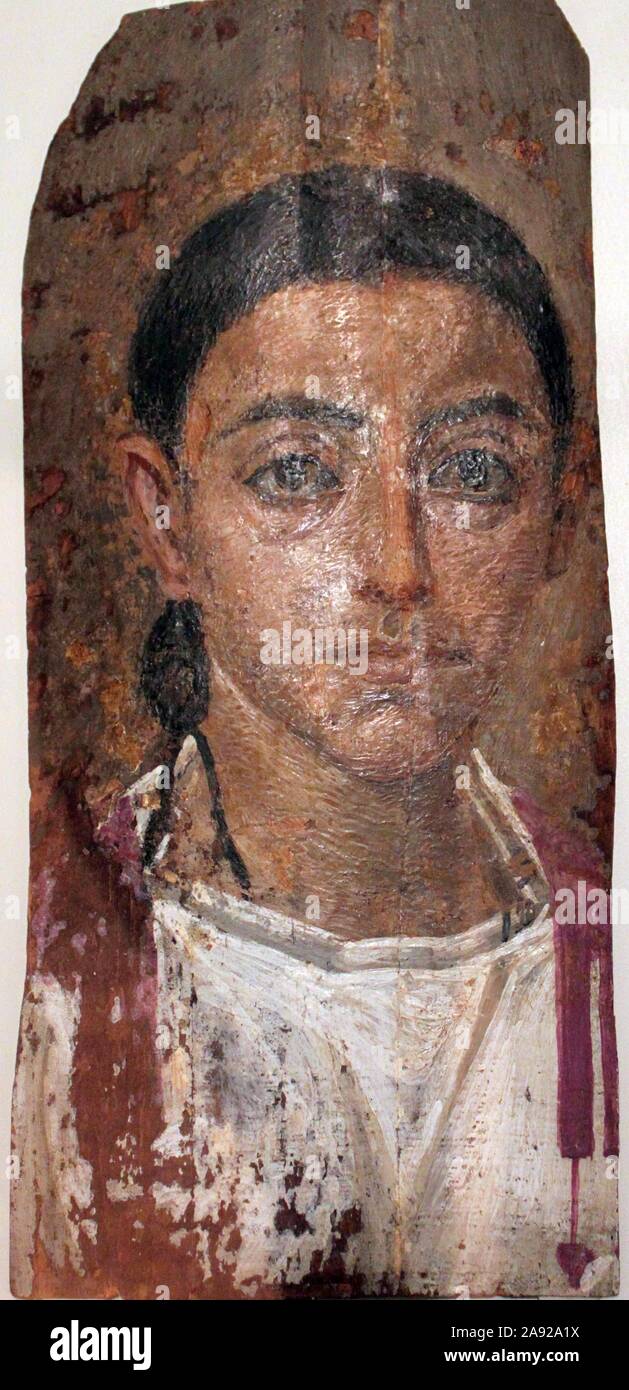Fayum Portraits. Ancient Greek funeral paintings from 3rd century BC to ...
