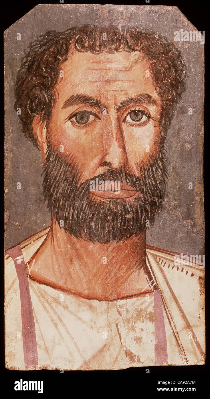 Fayum Portraits. Ancient Greek funeral paintings from 3rd century BC to ...