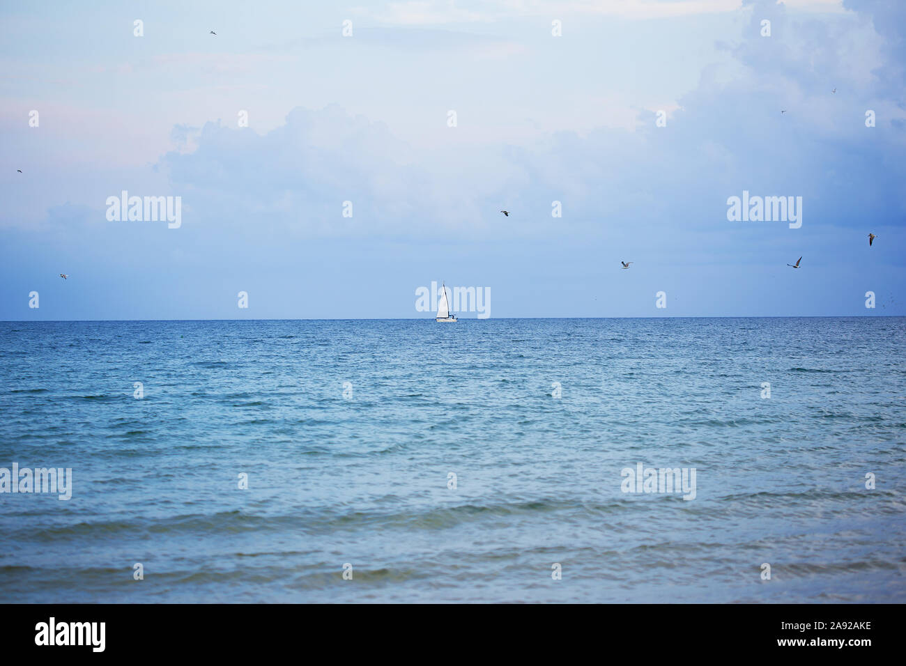 Beautiful sea and sandy beaches of Bulgaria, Nessebar Stock Photo - Alamy