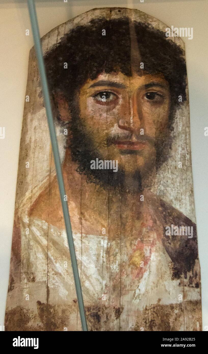 Fayum Portraits. Ancient Greek funeral paintings from 3rd century BC to ...