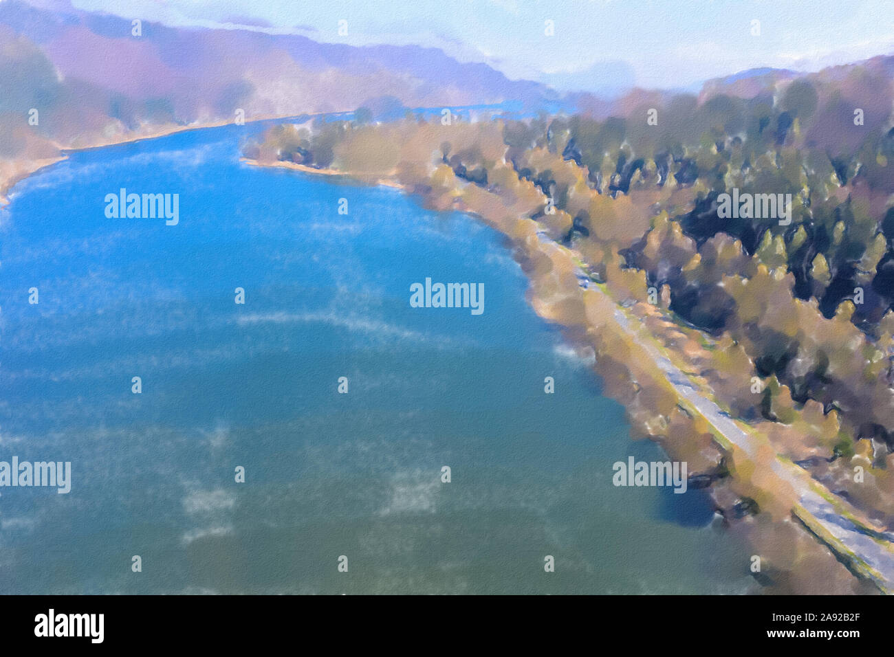 Drinking water dam from above hi-res stock photography and images - Alamy