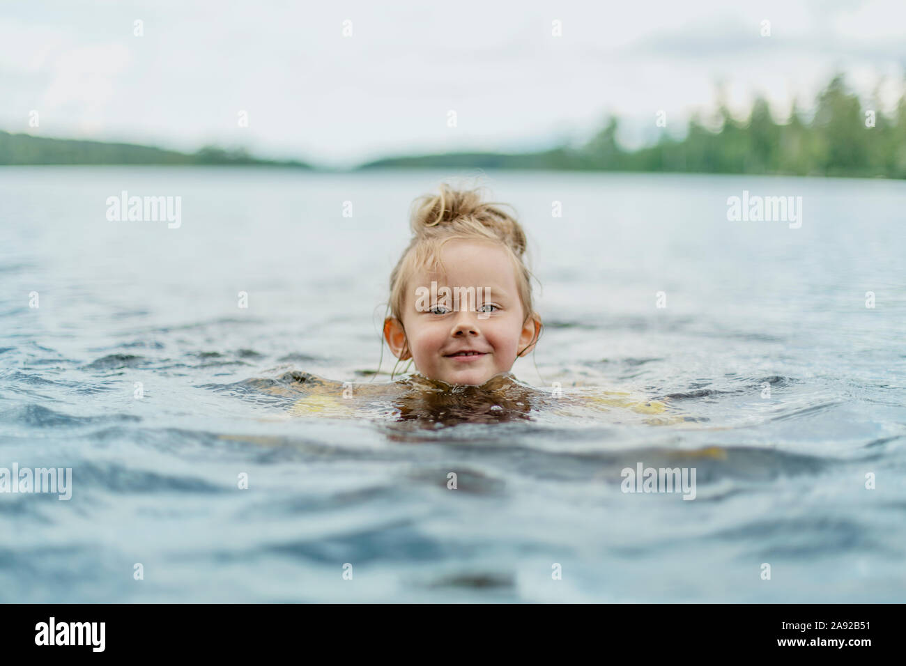 Sweden lake swimming hi-res stock photography and images - Alamy