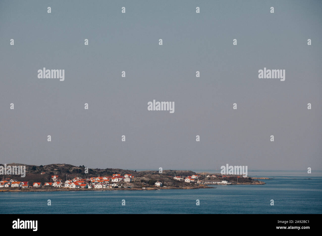 Buildings at sea Stock Photo - Alamy