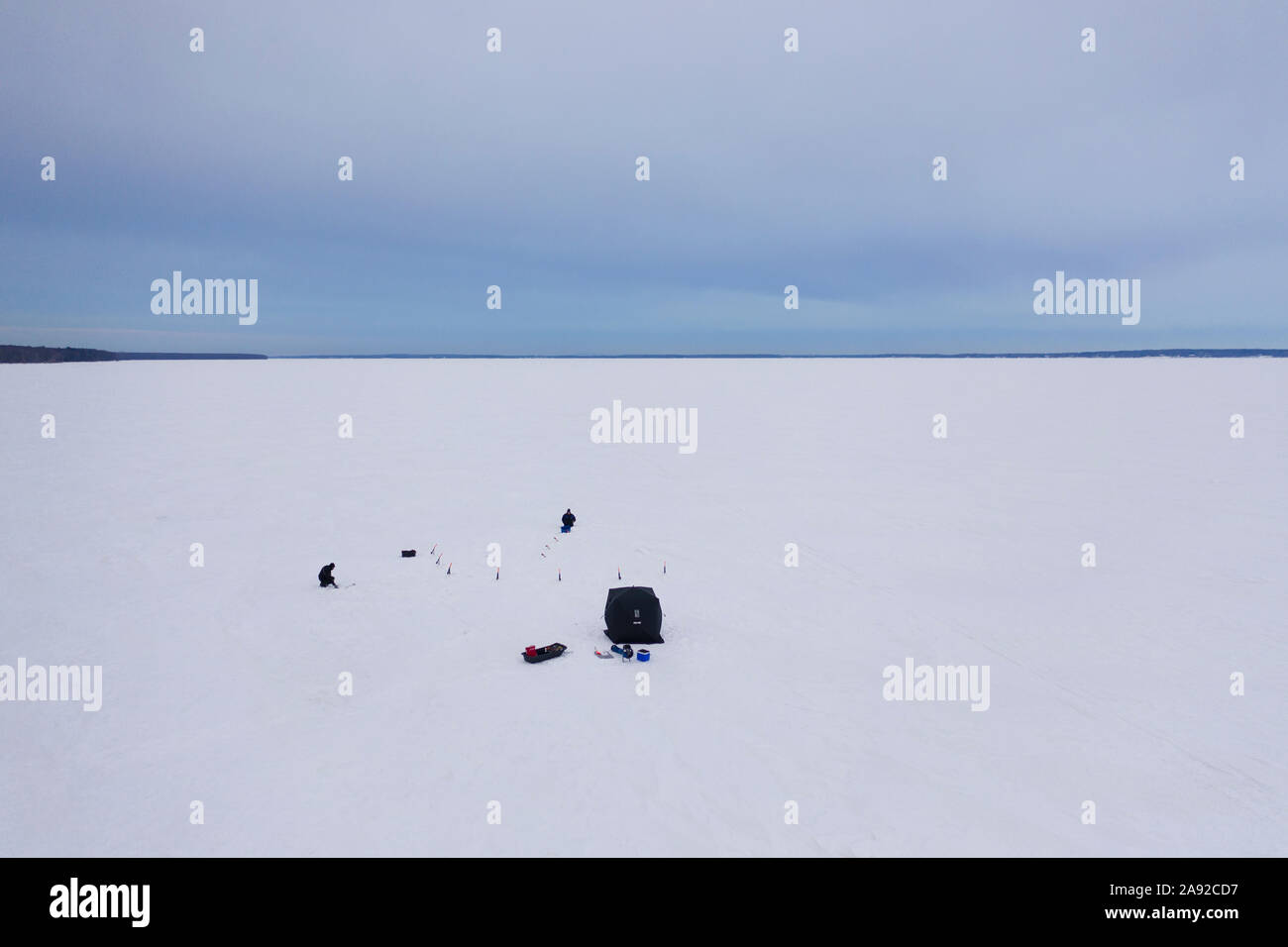 Frozen ice aerial hi-res stock photography and images - Alamy