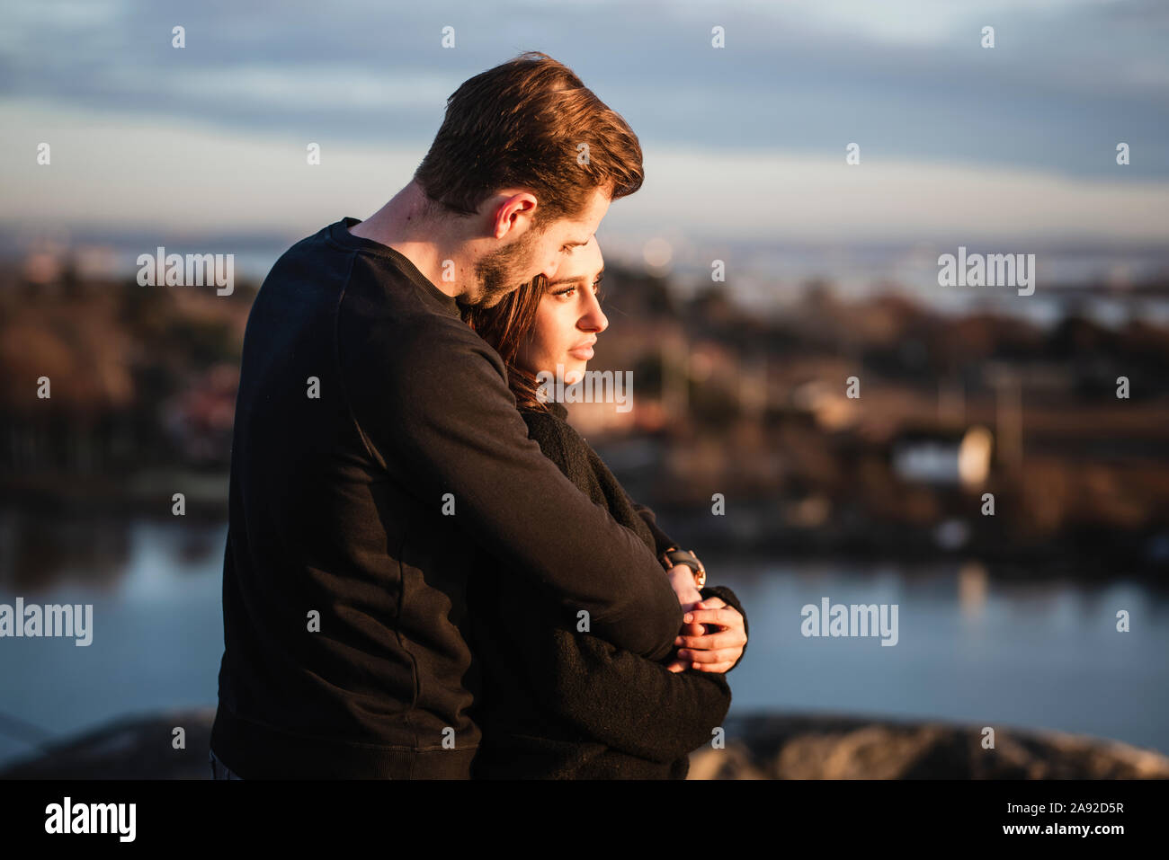 Young couple together Stock Photo - Alamy