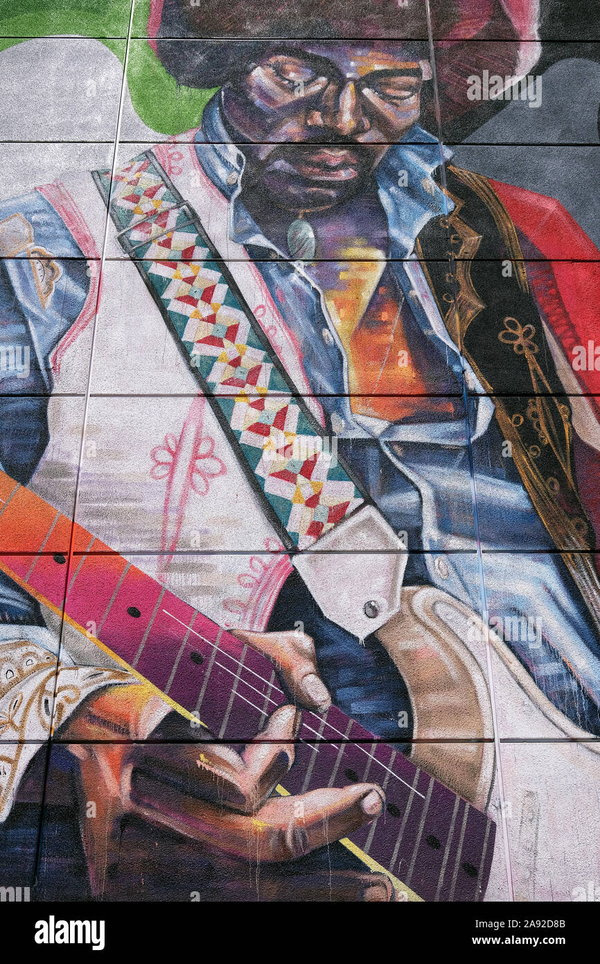 Jimi hendrix guitar hi-res stock photography and images - Alamy