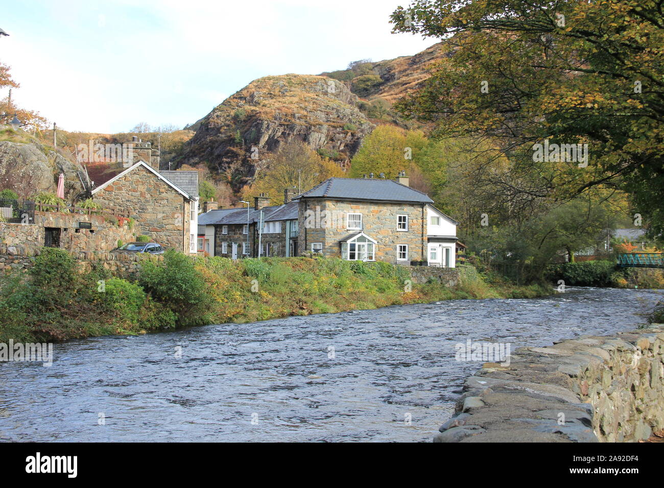 Beddgelert, North Wales. United Kingdom Stock Photo - Alamy