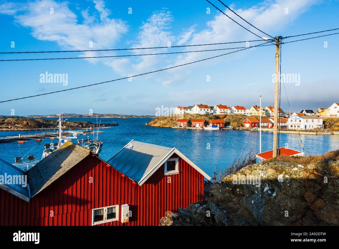 Buildings at sea Stock Photo - Alamy