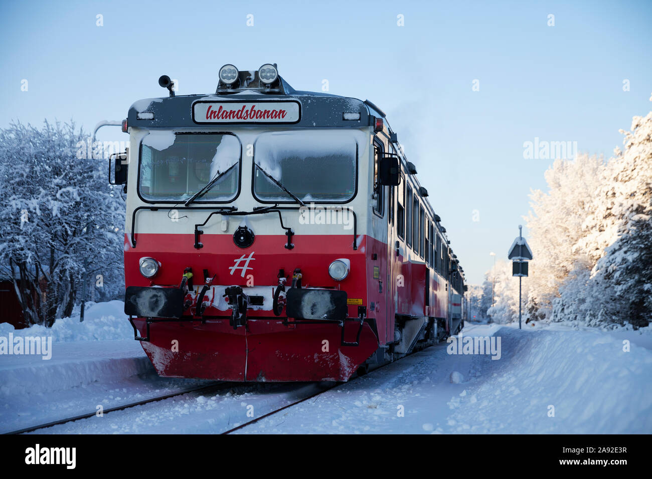 Arctic circle train hi-res stock photography and images - Alamy
