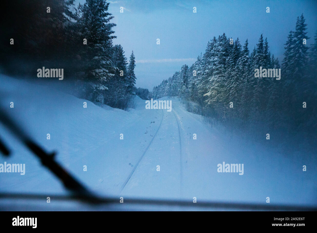 Landscape seen through train window hi-res stock photography and images ...