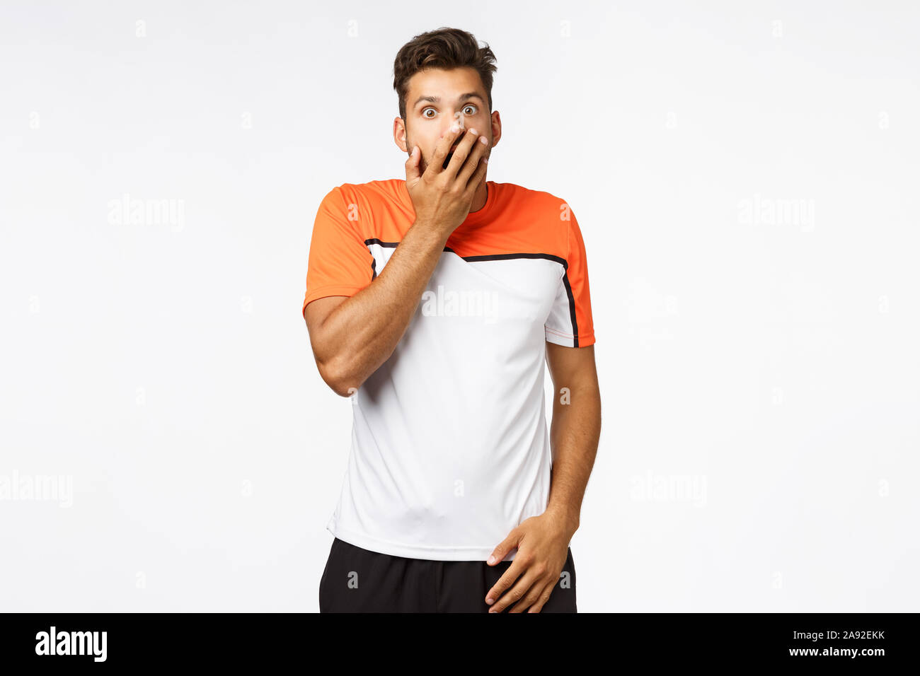 Person gasping hi-res stock photography and images - Alamy