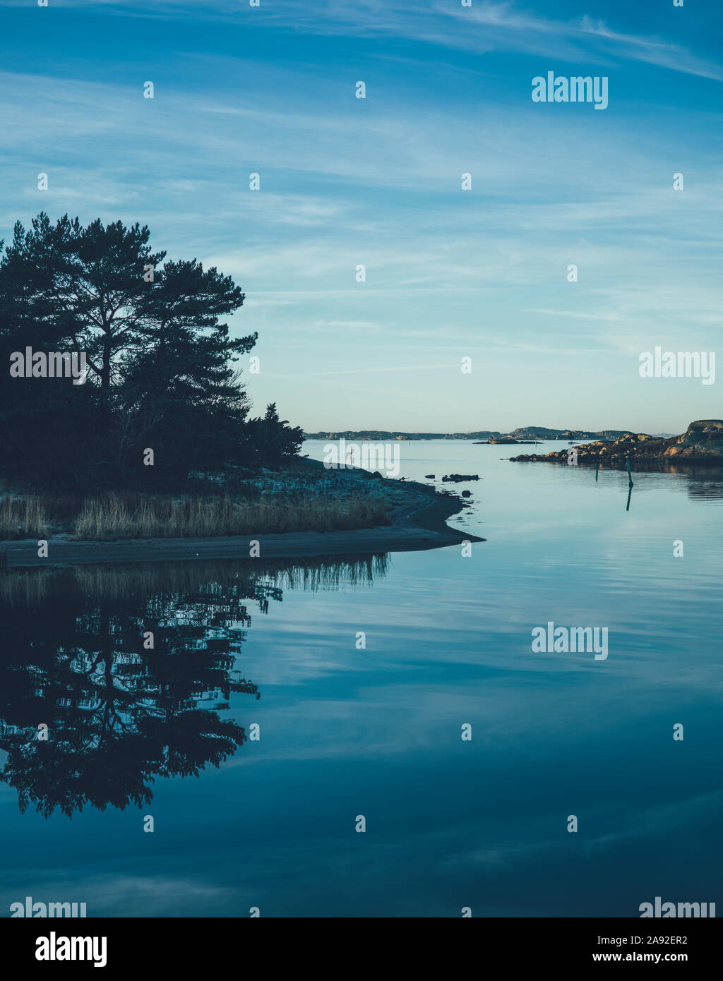 View of coast Stock Photo - Alamy