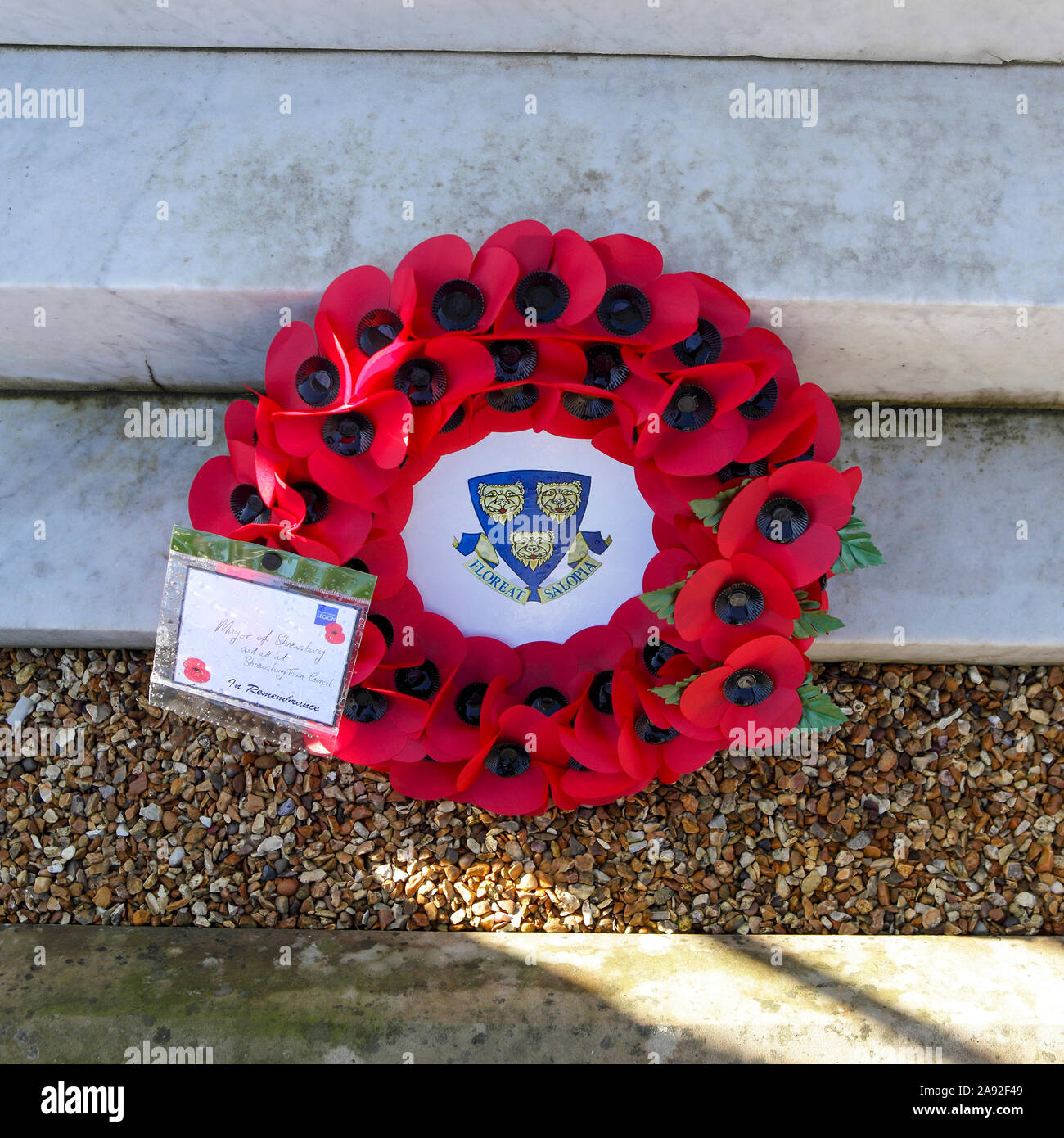 Remembrance Day commemorations on a beautiful Sunday in November ...