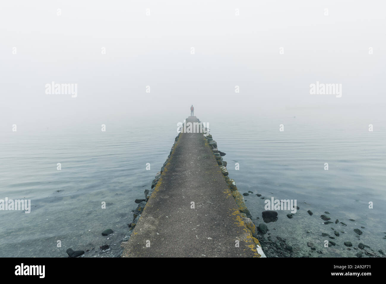 Jetty at sea Stock Photo - Alamy