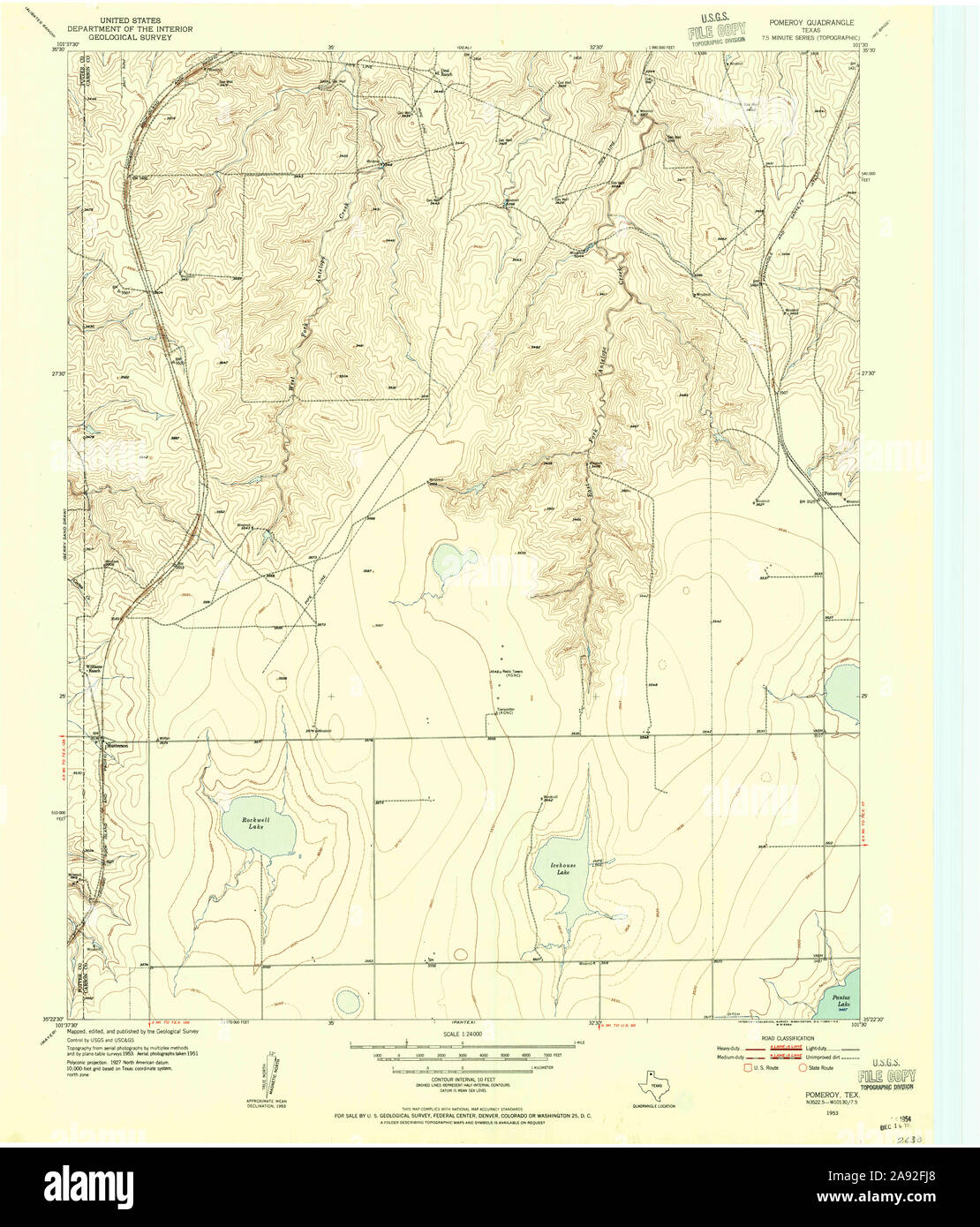 Map of pomeroy hi-res stock photography and images - Alamy