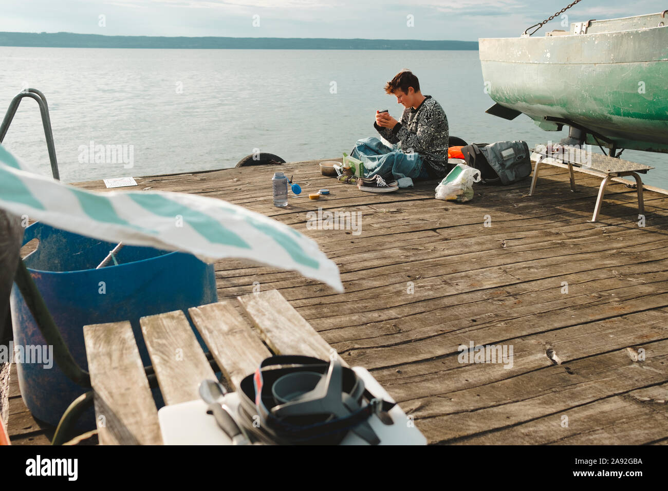 Short jetty hi-res stock photography and images - Alamy