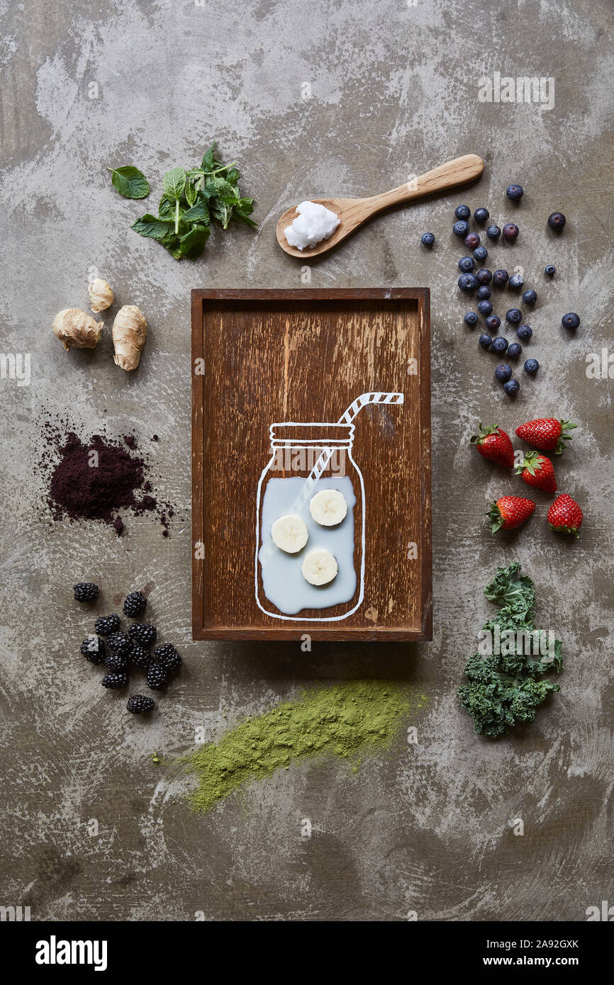 Ingredient creativity hi-res stock photography and images - Alamy