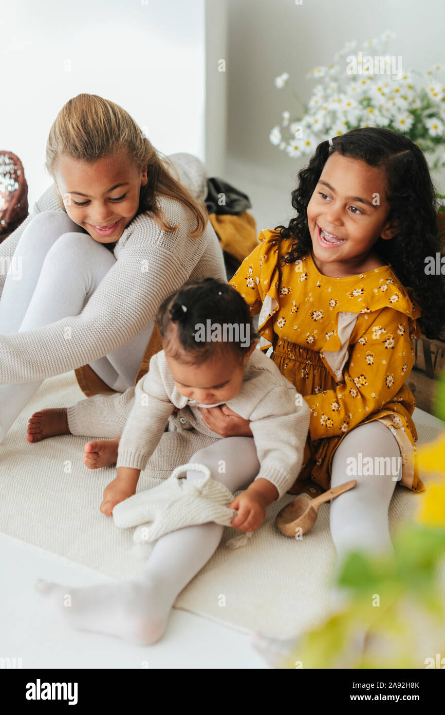 Sisters together hi-res stock photography and images - Alamy
