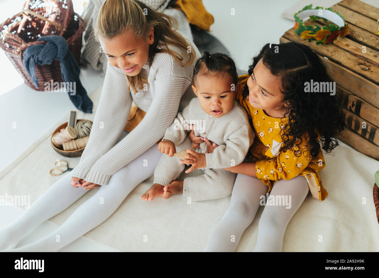 Sisters together hi-res stock photography and images - Alamy