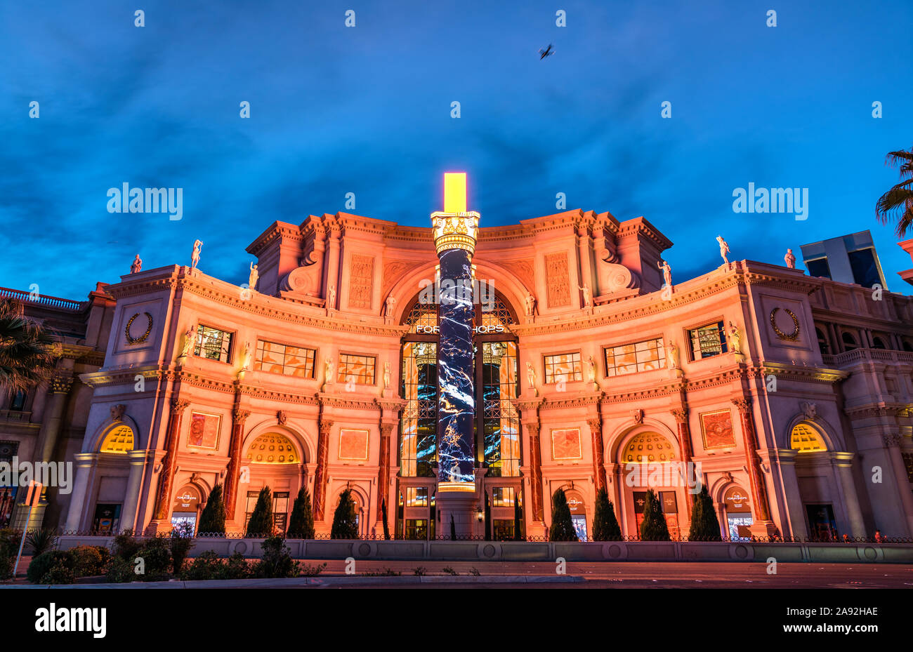 The Forum Shops at Caesars in Las Vegas, United States Stock Photo - Alamy