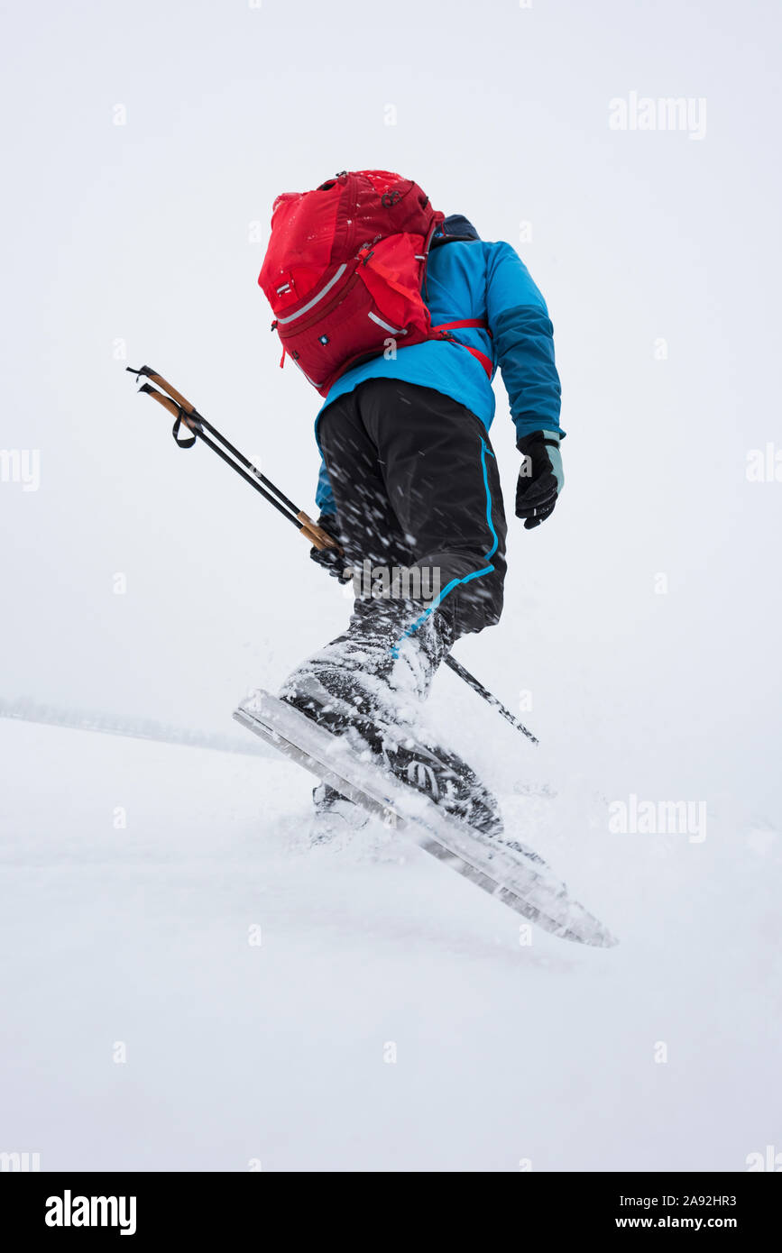 Man ice skating low angle view hi-res stock photography and images - Alamy