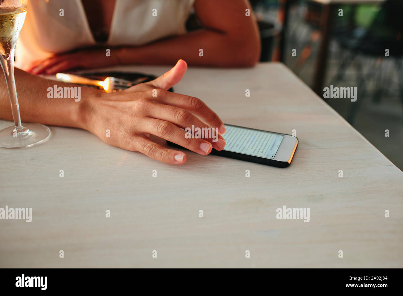 Glass evening hi-res stock photography and images - Alamy