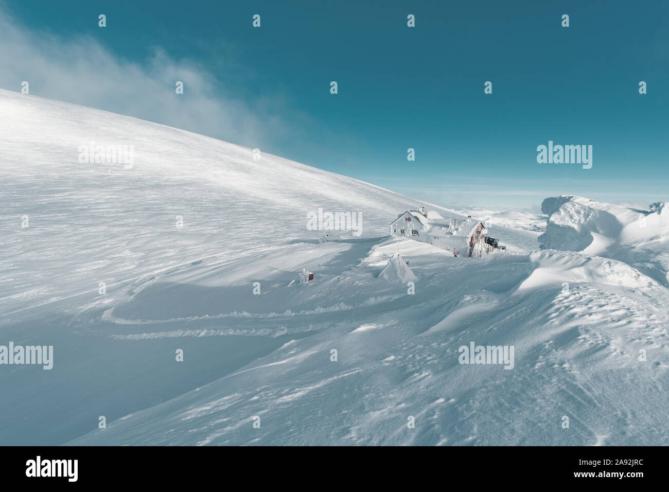 Building snow winter cold climate hi-res stock photography and images ...