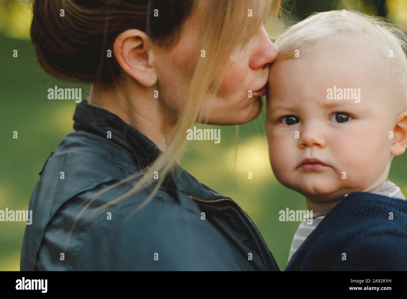 Mother with baby Stock Photo - Alamy
