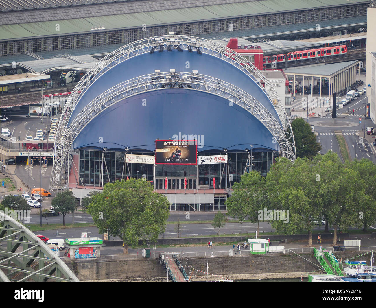 KOELN, GERMANY - CIRCA AUGUST 2019: Musical Dome (aka Opera am Dom ...