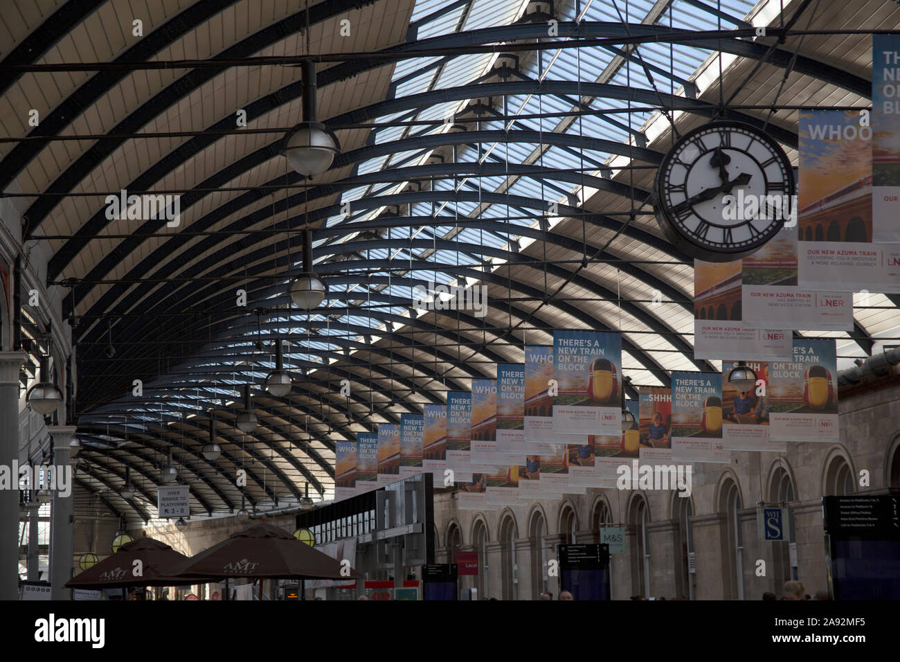 Newcastle railway station, Newcastle upon Tyne, North East England, UK ...