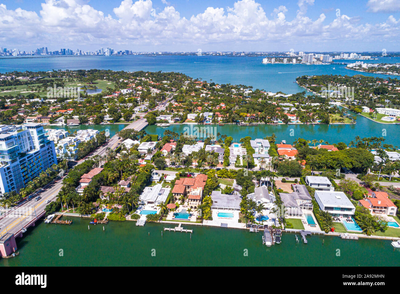 Indian creek island miami hi-res stock photography and images - Alamy