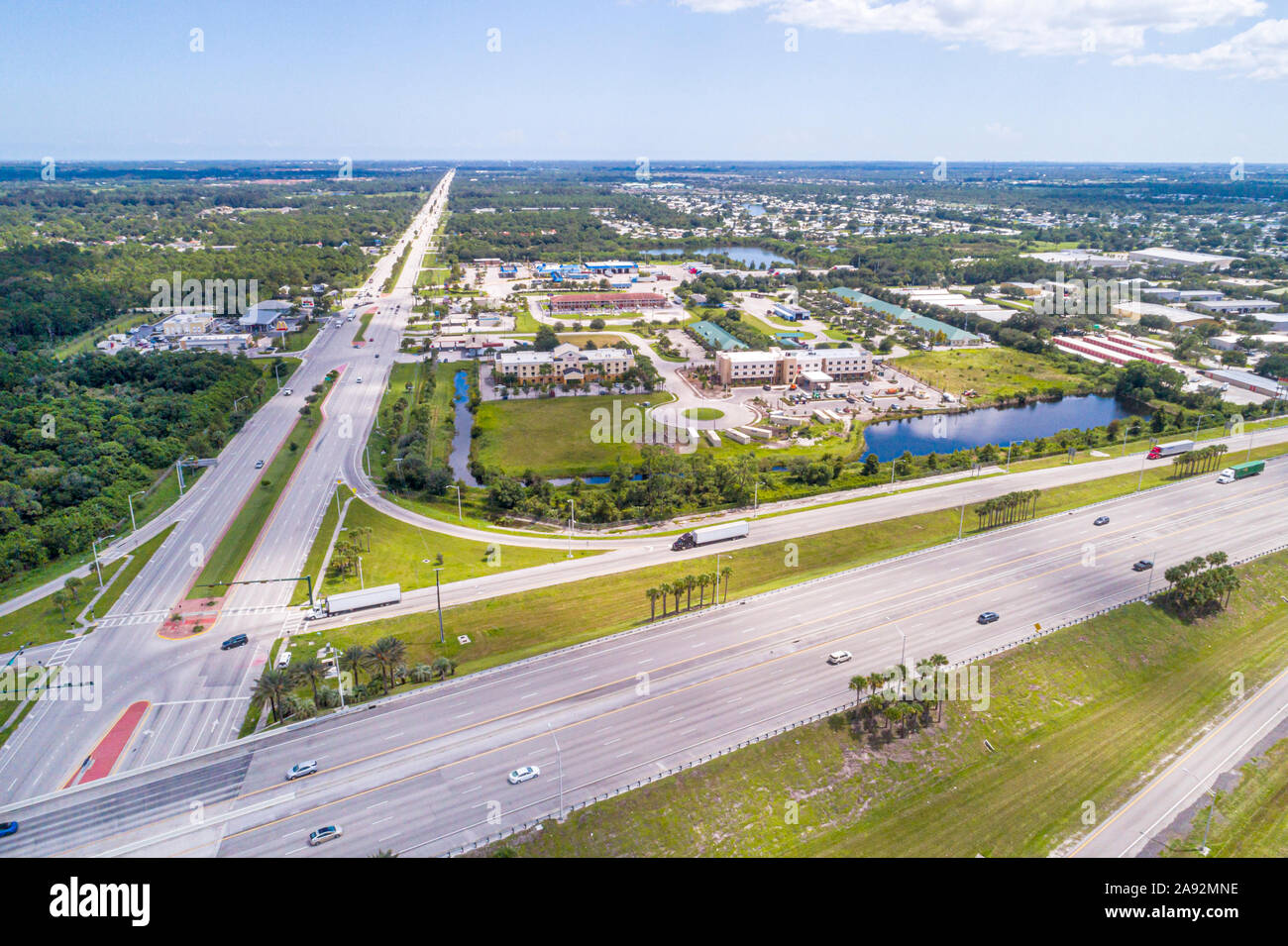 Interstate highway i 95 i95 hi-res stock photography and images - Alamy