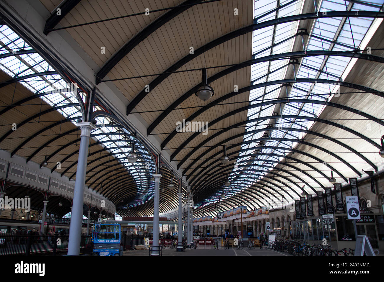 Newcastle railway station, Newcastle upon Tyne, North East England, UK ...