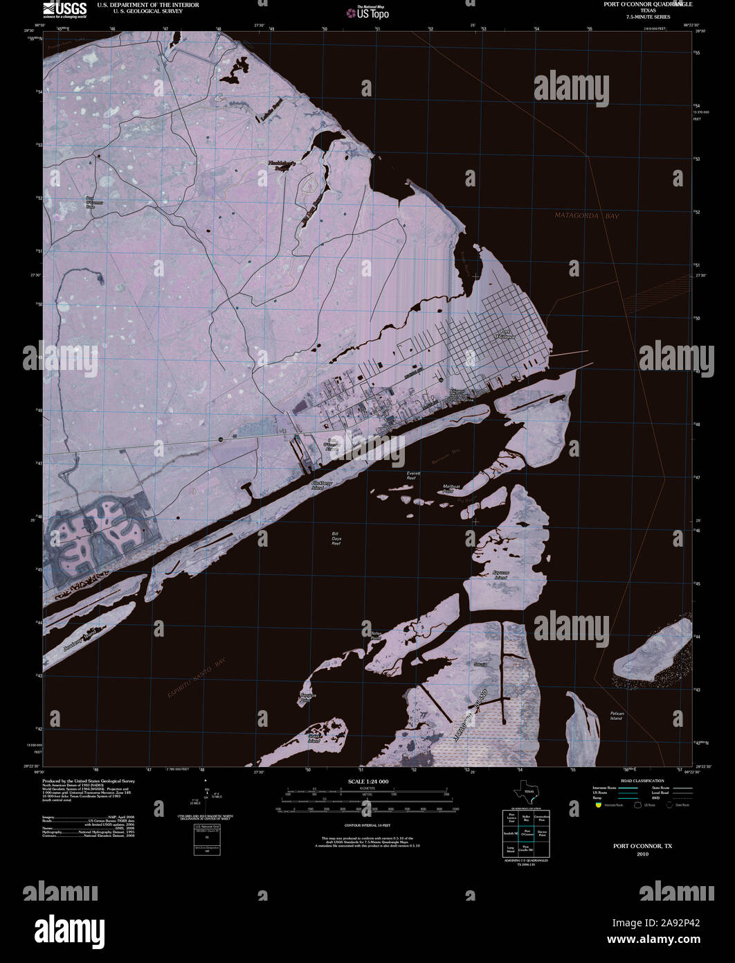 Port oconnor texas hi-res stock photography and images - Alamy